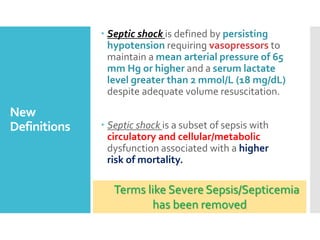 Sepsis and septic shock | PPTX
