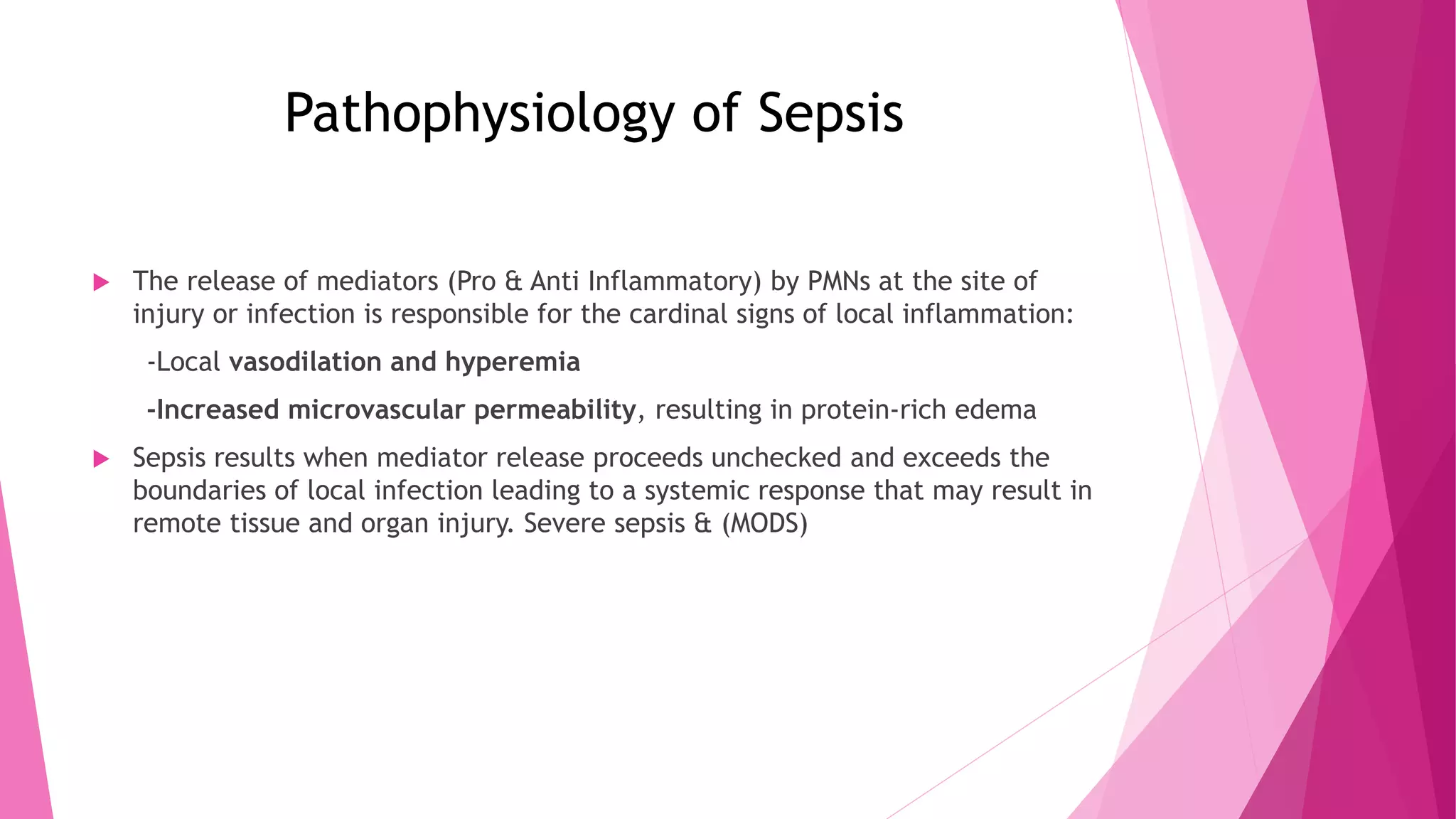 Sepsis and septic shock | PPTX