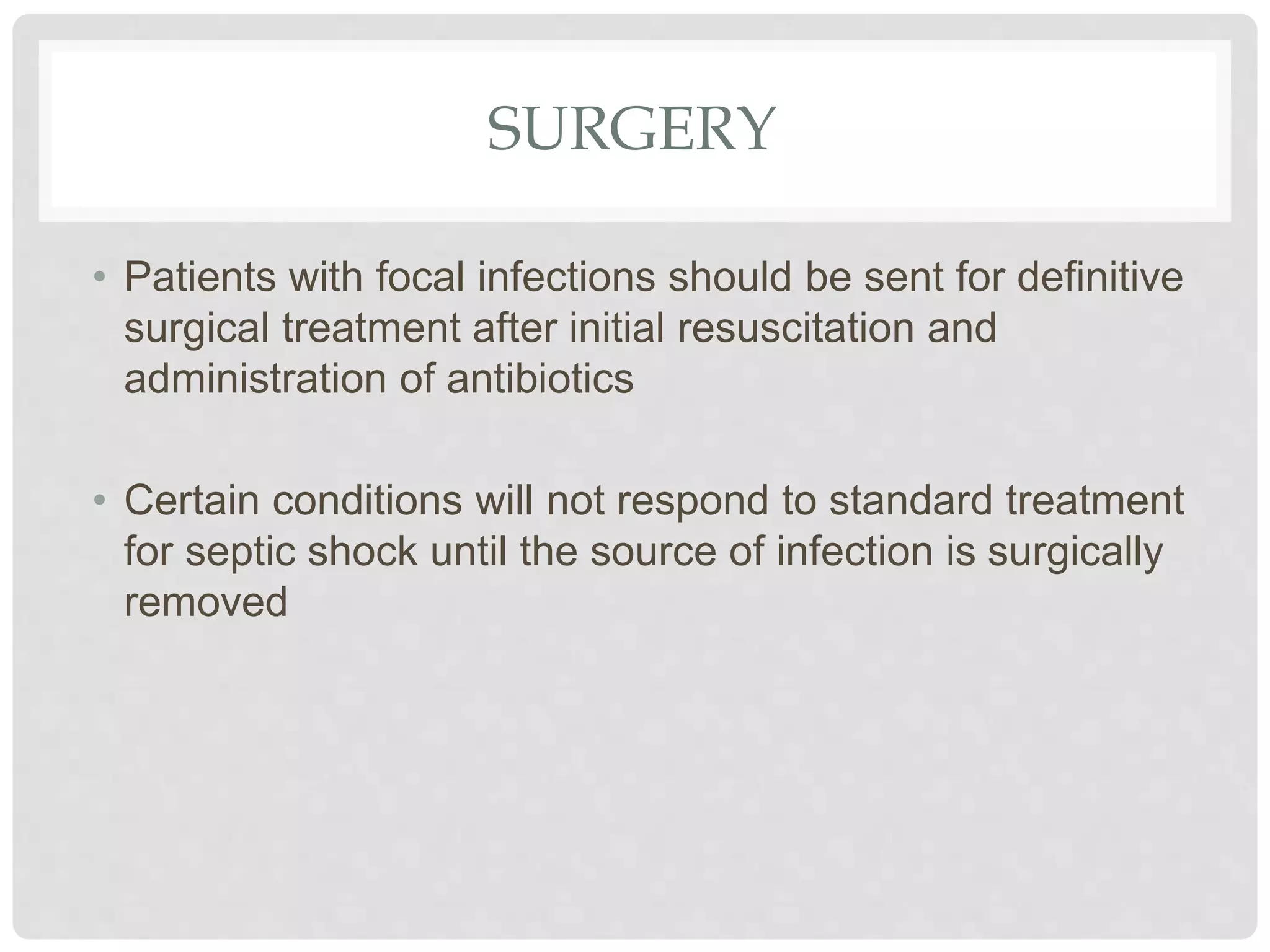 Sepsis and septic shock | PPT