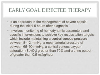 Sepsis and septic shock | PPTX