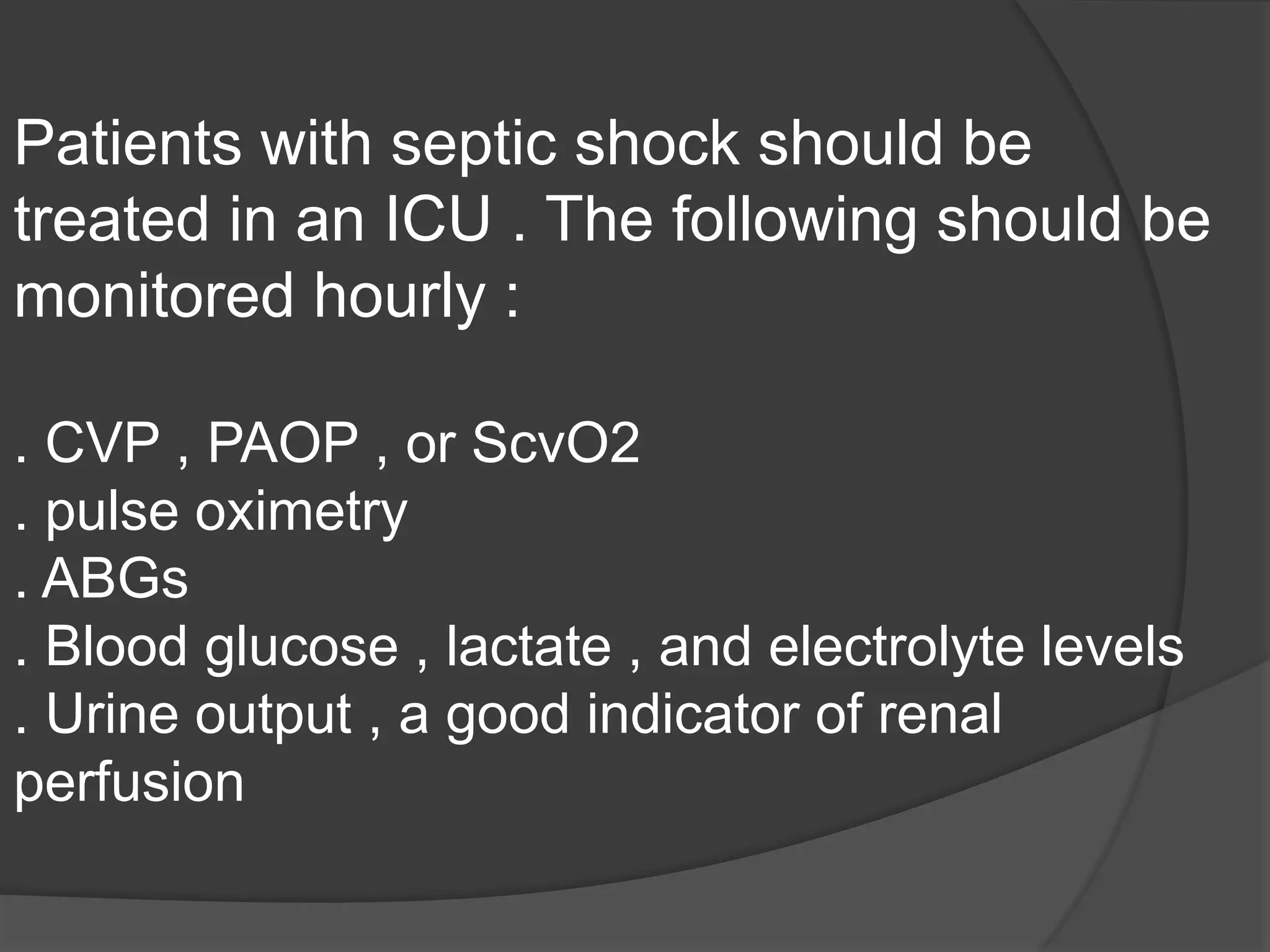 Sepsis and septic shock | PPTX