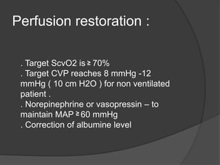Sepsis and septic shock | PPTX