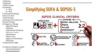 Sepsis and septic shock management guidelines 2019 | PPTX