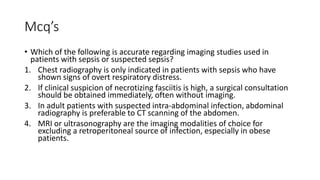 Sepsis and septic shock | PPTX