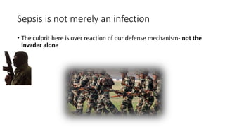 Sepsis and septic shock | PPTX