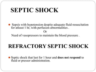 SEPSIS AND SEPTIC SHOCK PRESENTATION.pptx