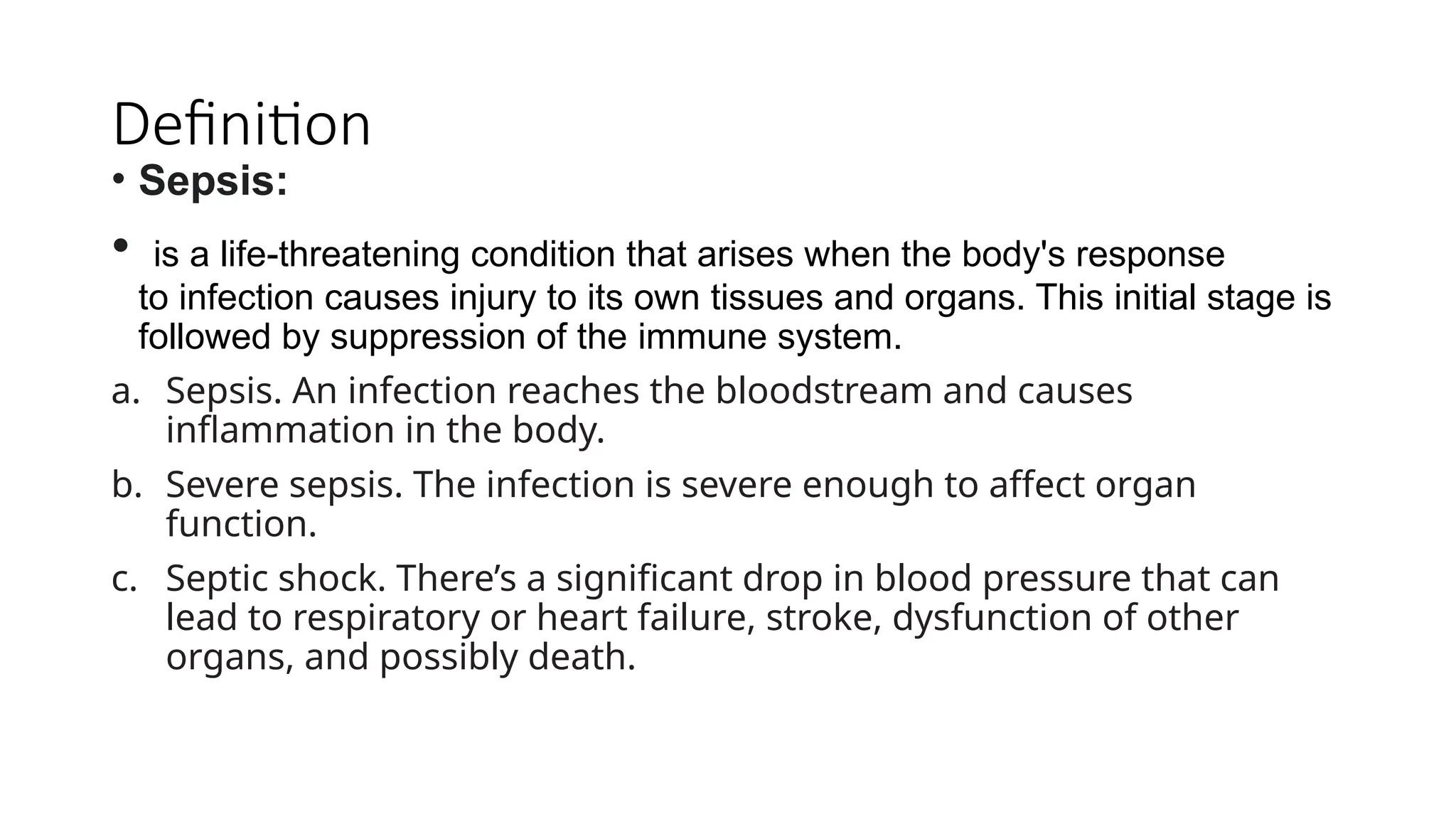sepsis and septic shock SK.pptx @gmail com | PPTX