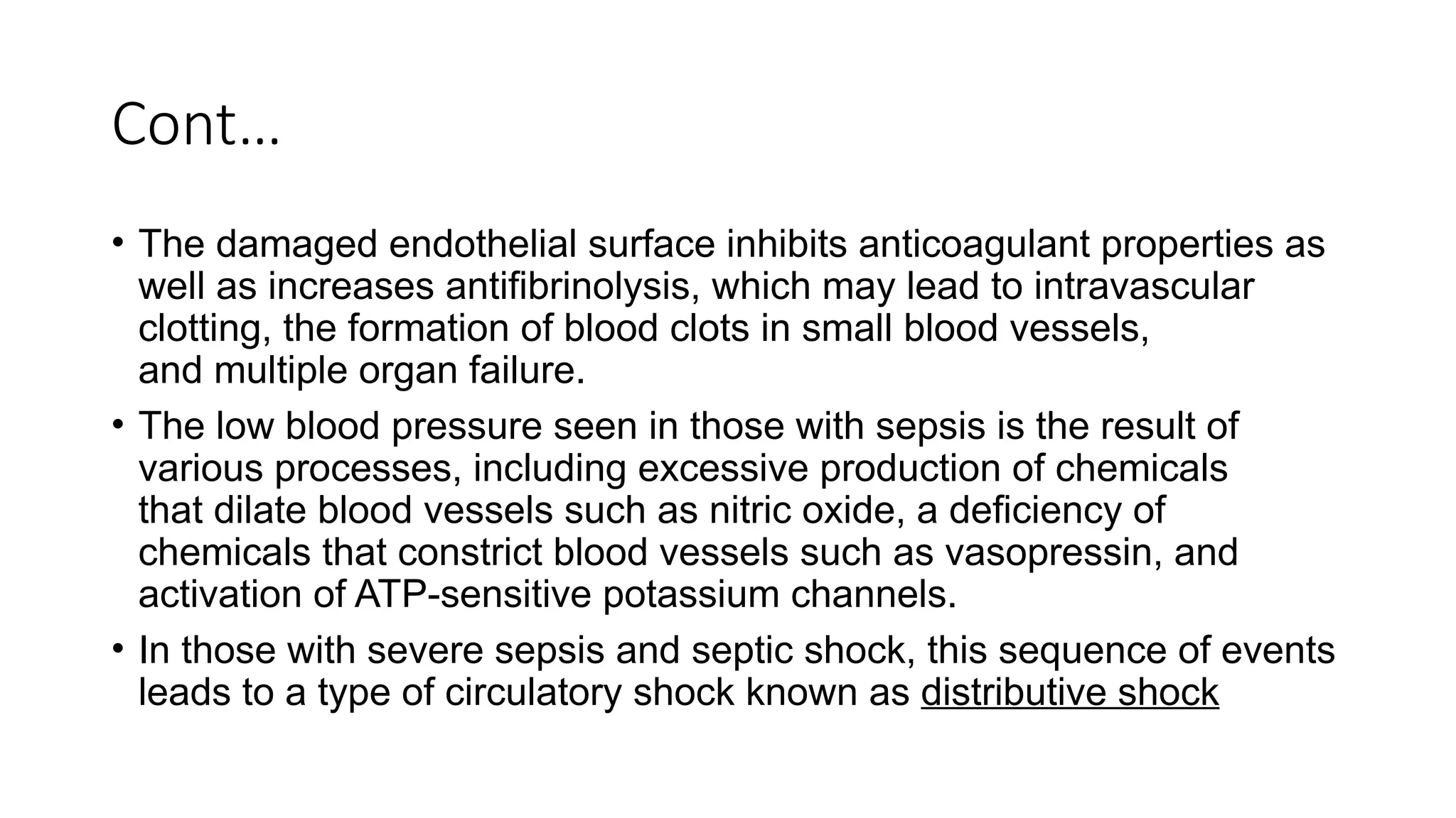 sepsis and septic shock SK.pptx @gmail com | PPTX