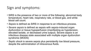 sepsis and septic shock SK.pptx @gmail com | PPTX | Heart and ...