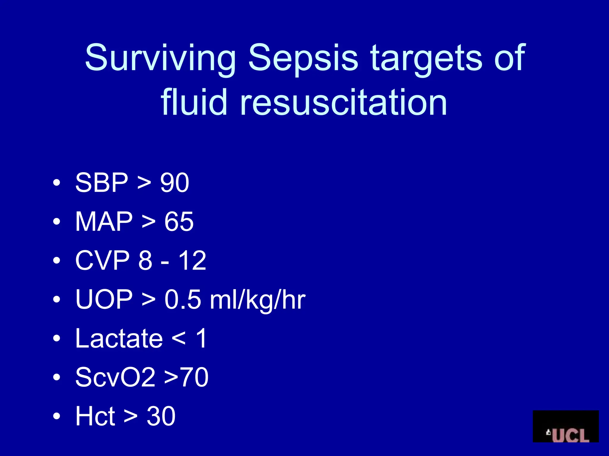 Lecture on Sepsis and surgical infections | PPT