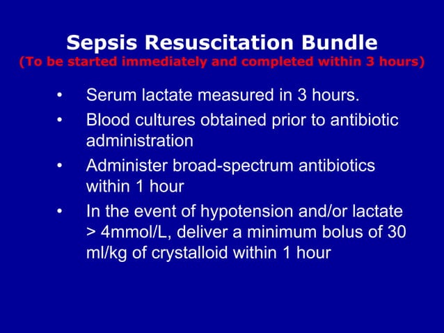 Lecture on Sepsis and surgical infections | PPT