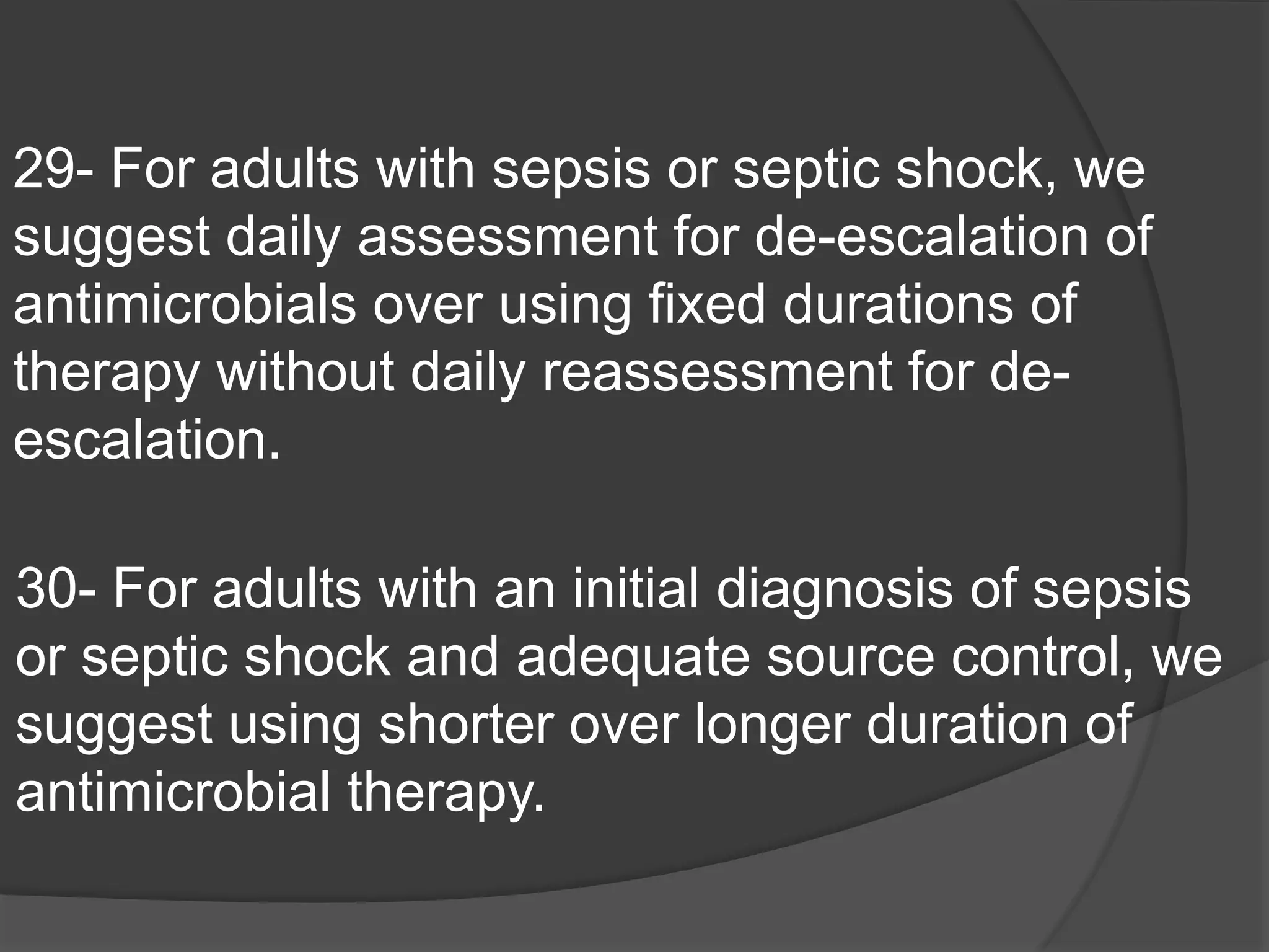 Sepsis and septic shock guidelines 2021. part 1 | PPTX