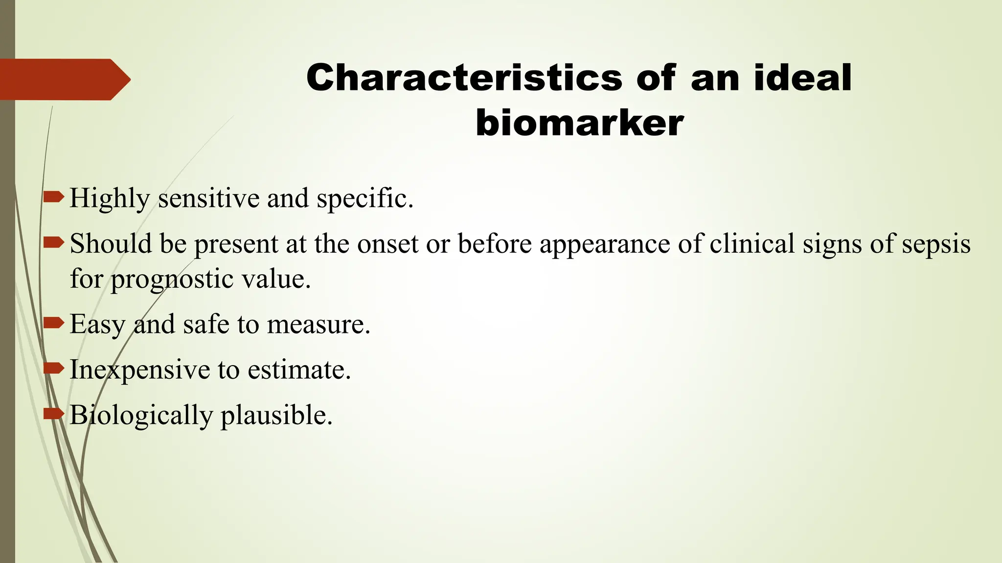 Sepsis biomarkers bio narers markets marker | PPTX