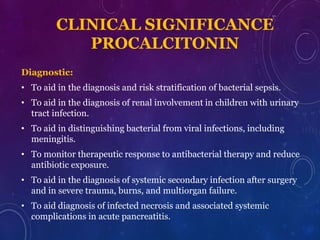 SEPSIS BIOMARKERS UPDATES | PPTX