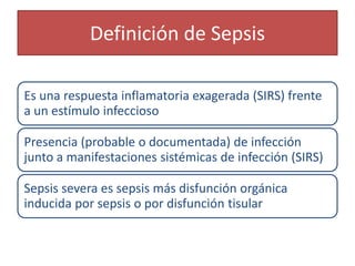 Sepsis cirugia | PPTX