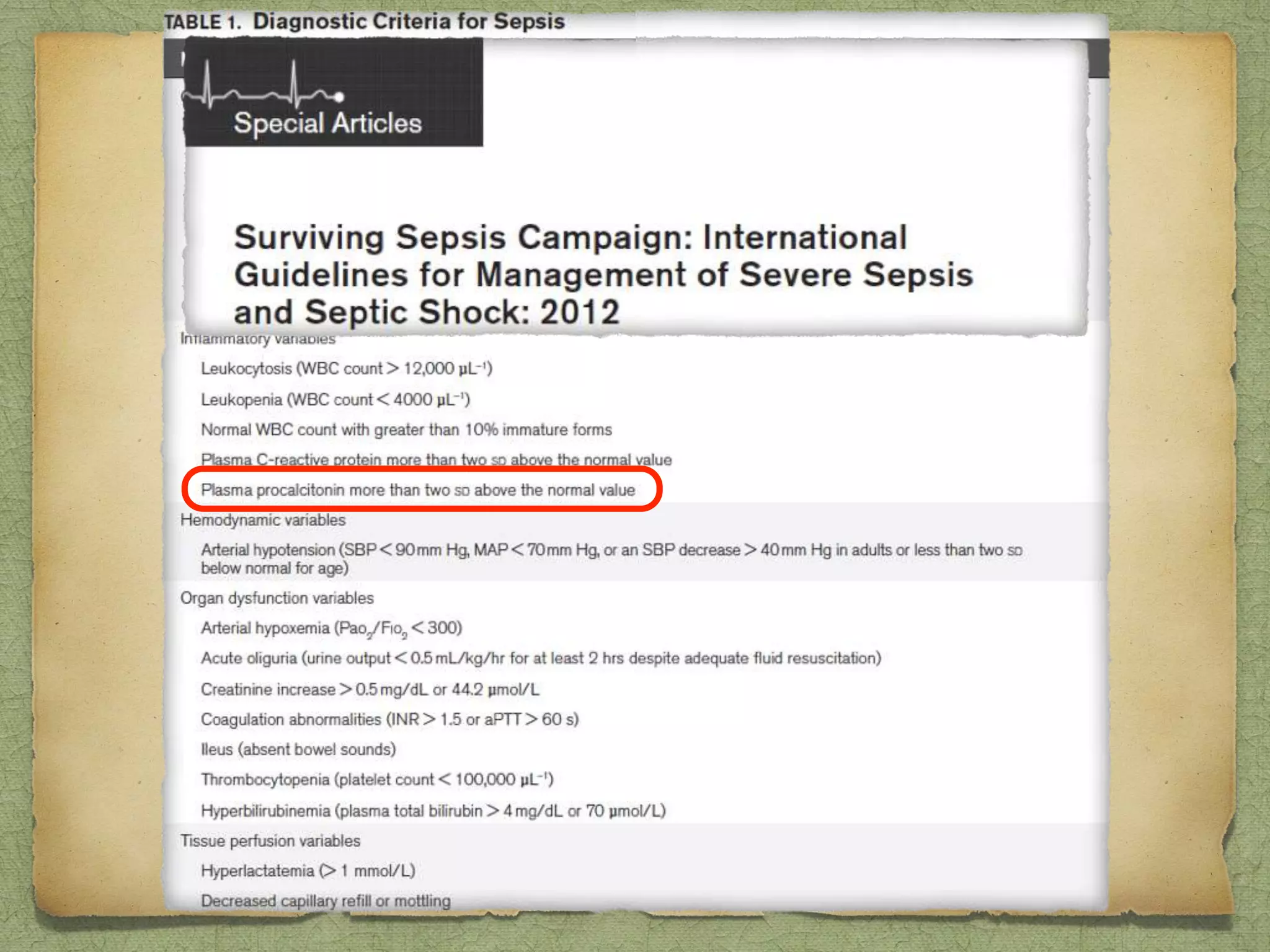 Sepsis definition | PPTX