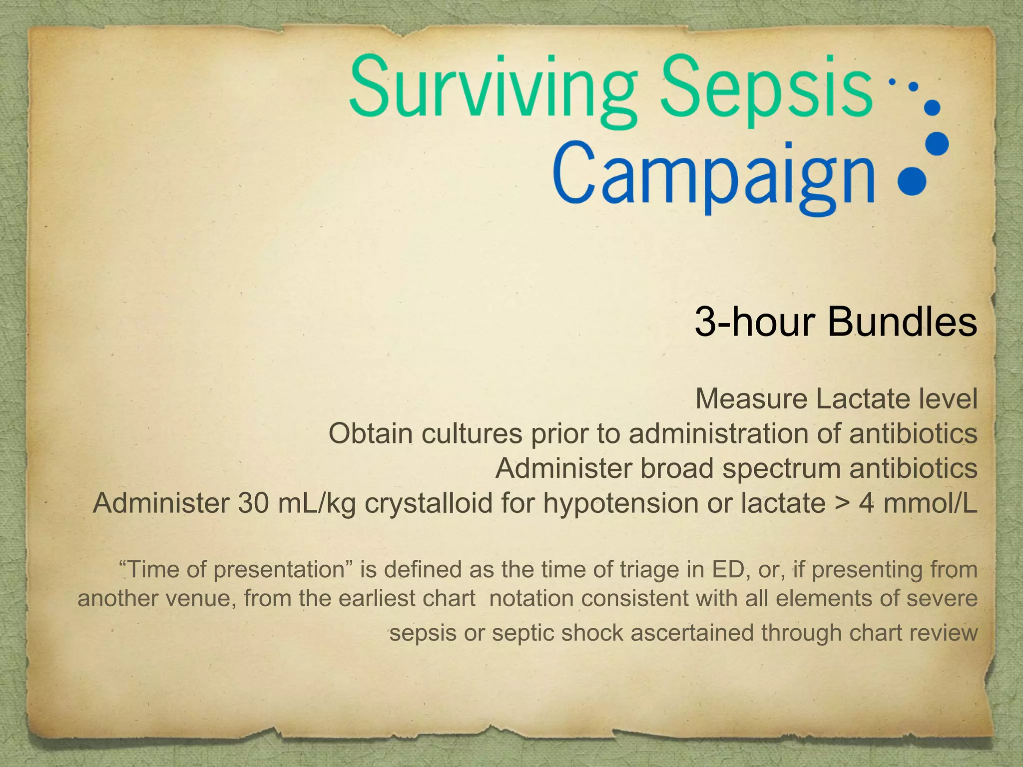 Sepsis definition | PPTX