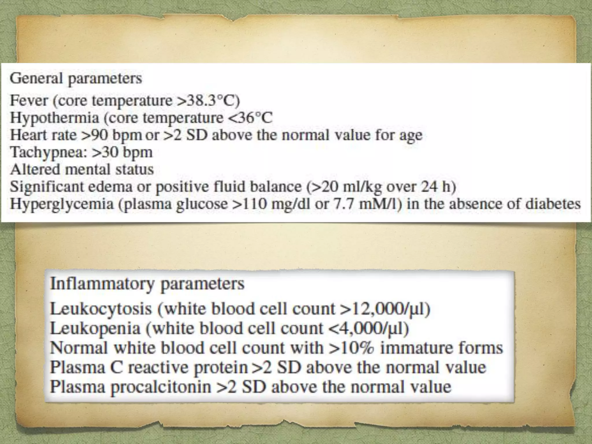 Sepsis definition | PPTX