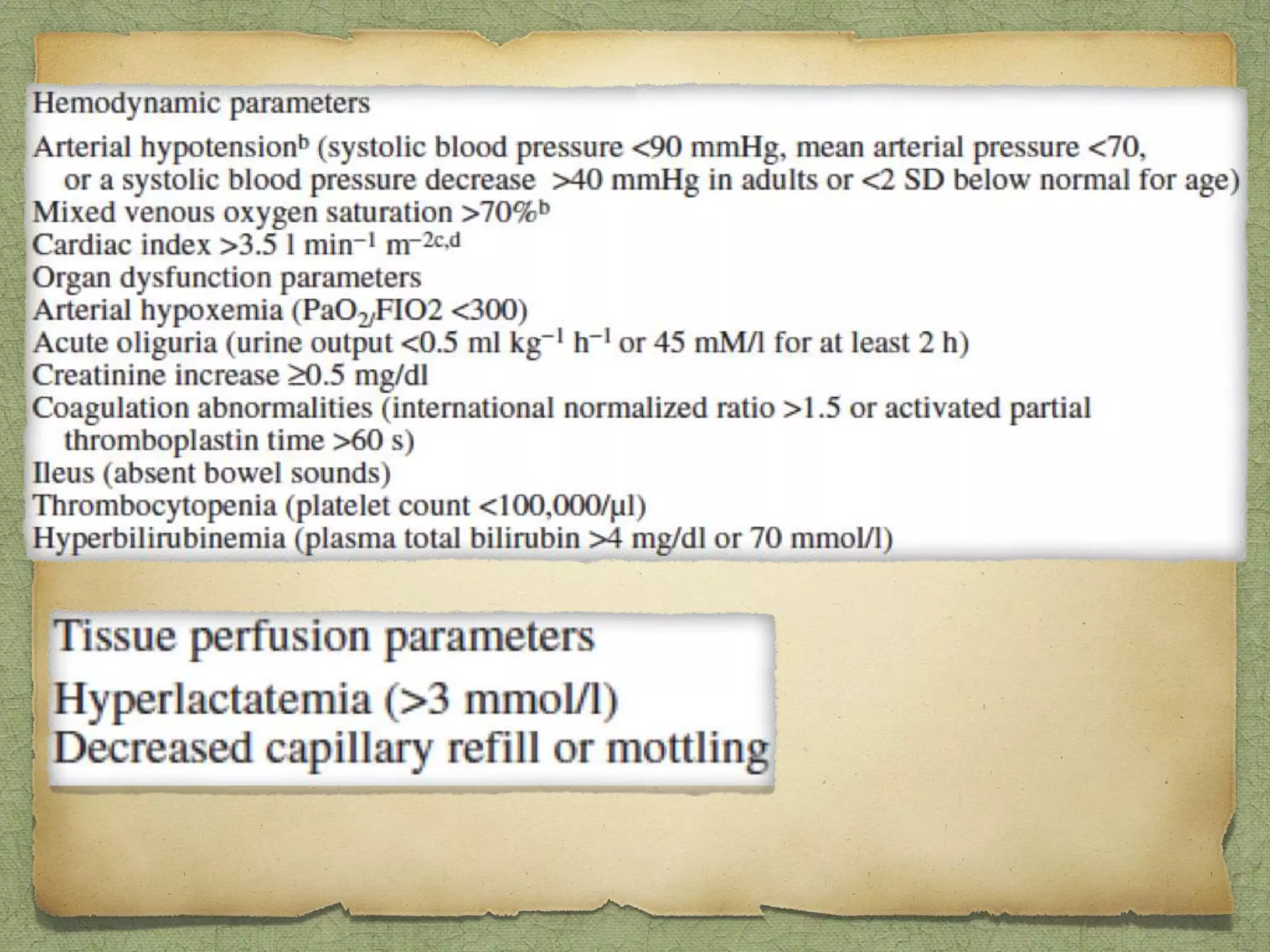 Sepsis definition | PPTX