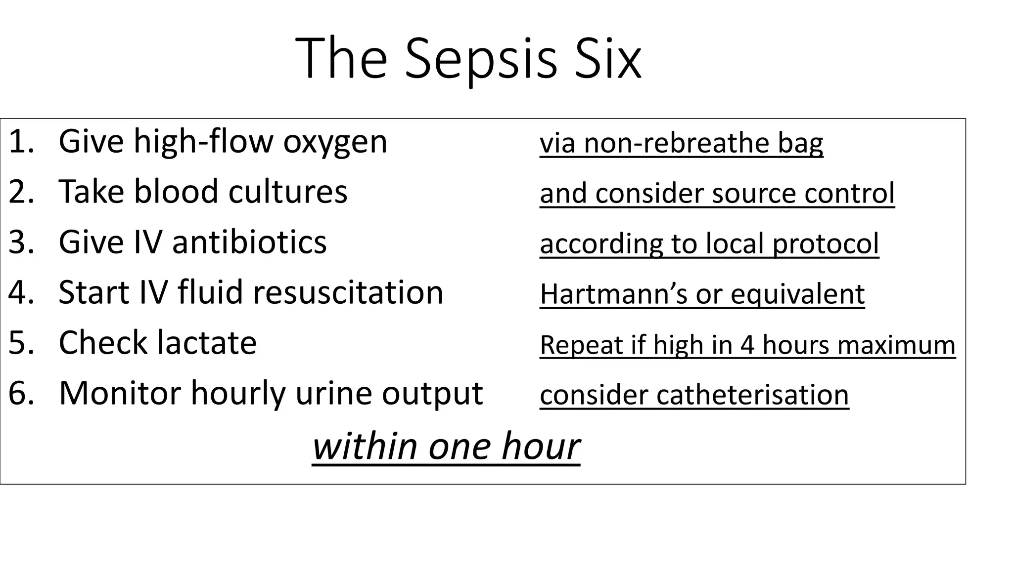 Sepsis for nurses | PPTX
