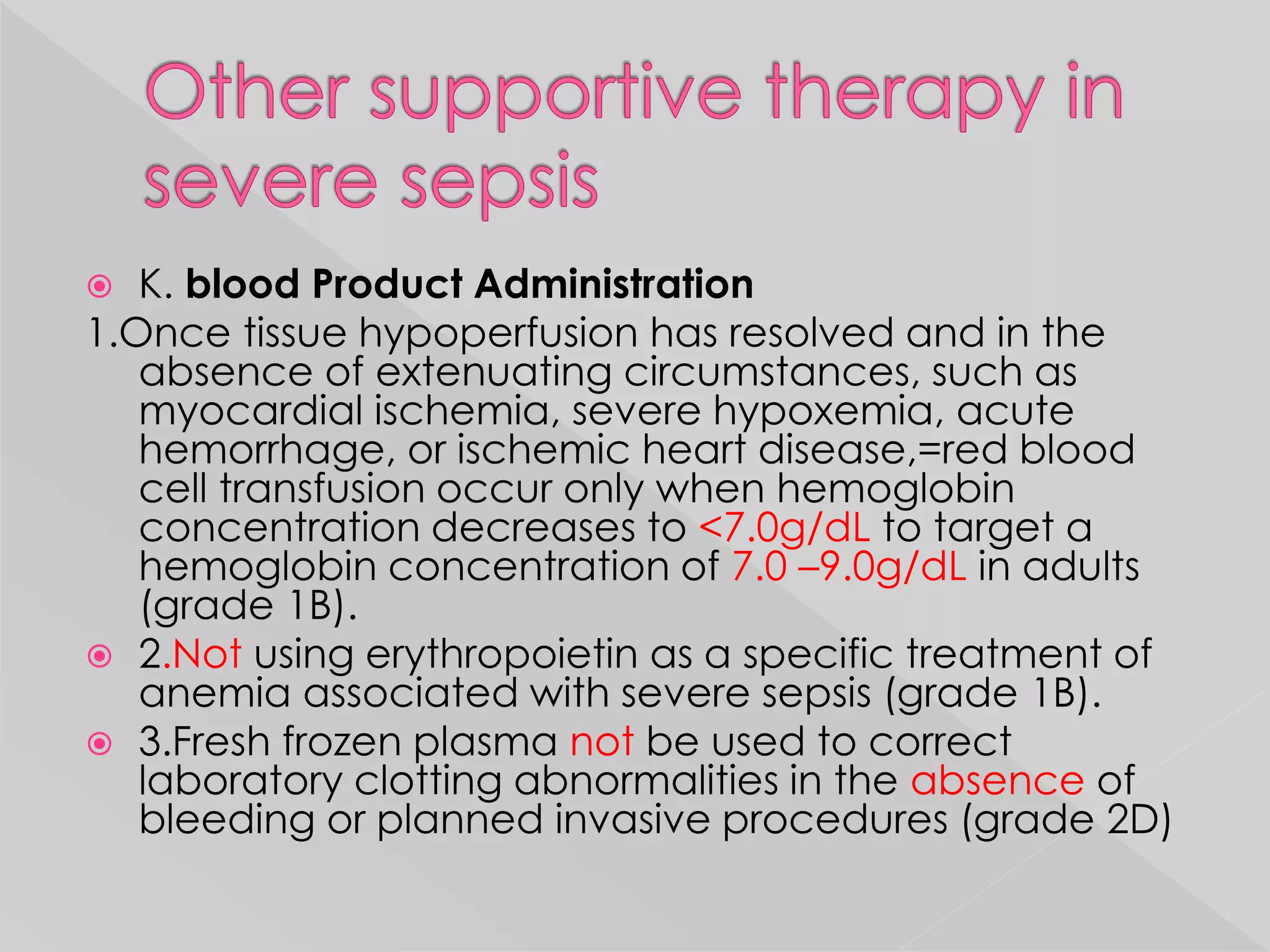 International guidelines for management of severs sepsis & Septic Shock ...