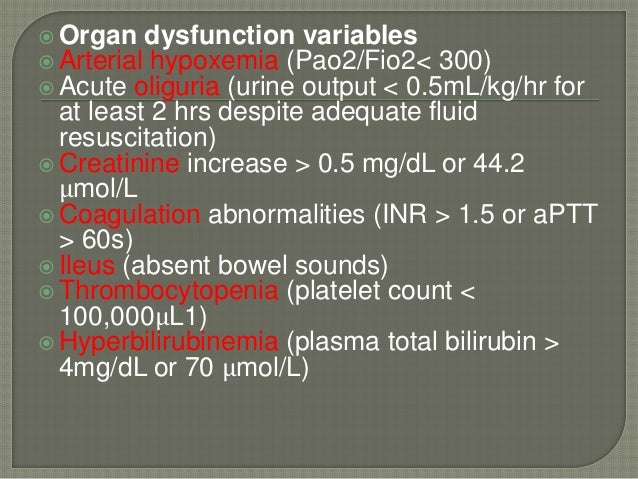 Sepsis guidelines