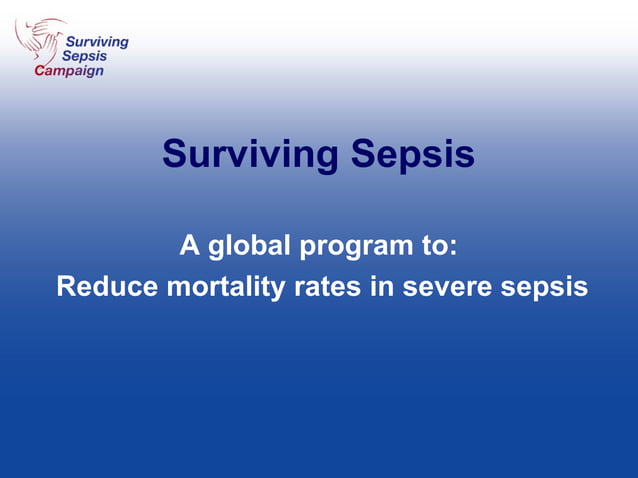 Sepsis guidlines | PPT