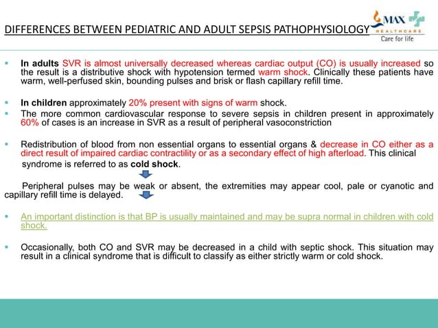 Sepsis in children | PPTX