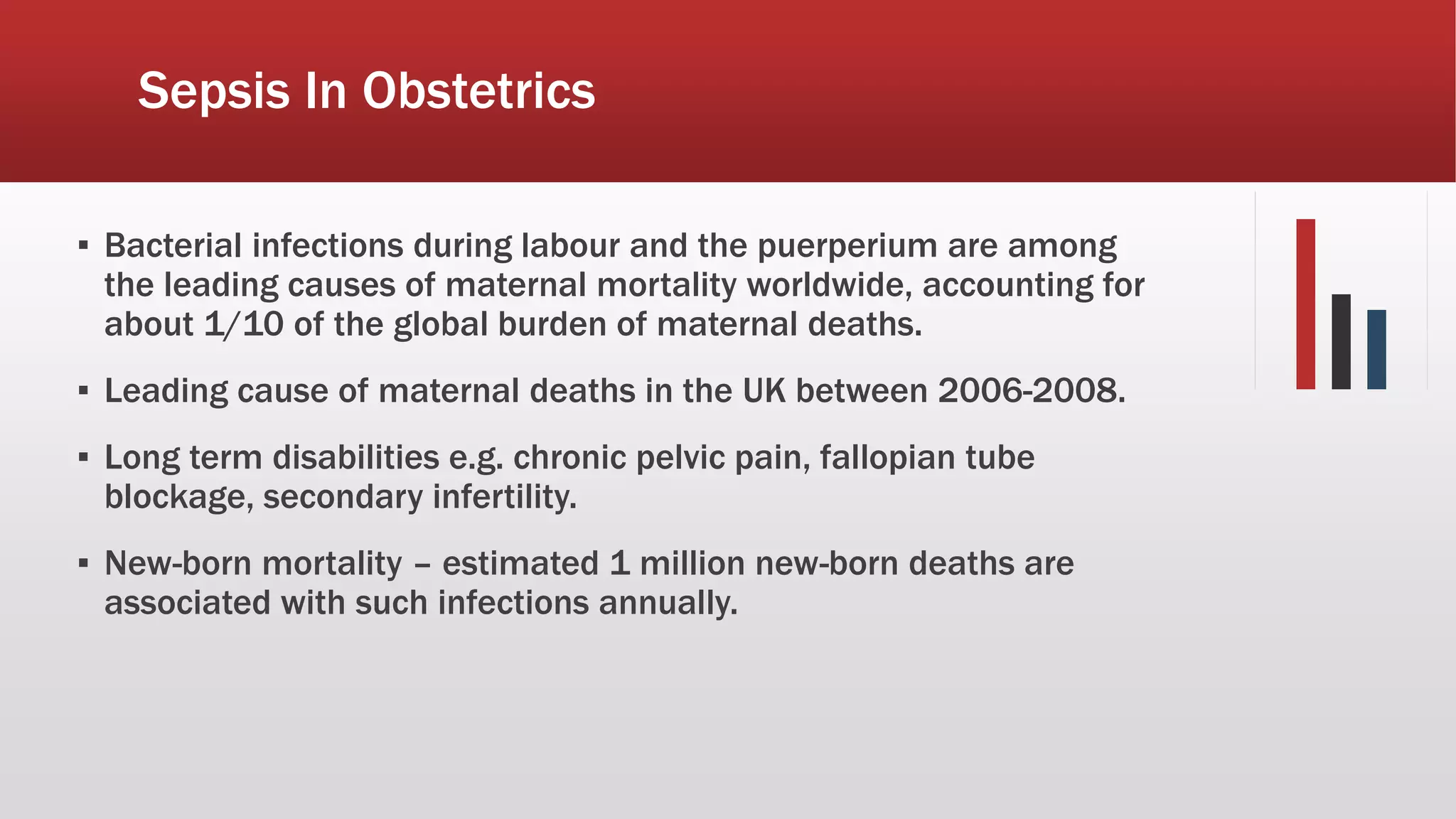 Prevention and management of Sepsis in Obstetrics and Gynecology | PPTX
