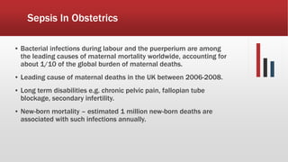 Prevention and management of Sepsis in Obstetrics and Gynecology | PPTX