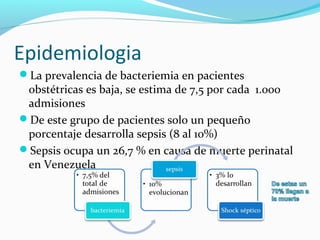 Sepsis en obstetricia | PPT