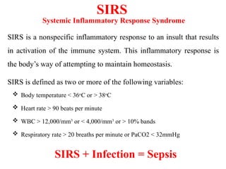 Sepsis managment in hospitalized patients | PPTX