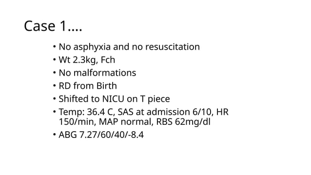 Sepsis Mimics in Early Onset Neonatal Sepsis.pptx