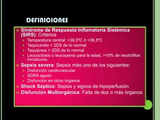 Sepsis neonatal | PPTX
