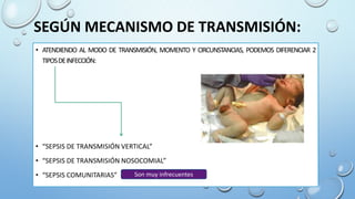 Sepsis neonatal | PPTX