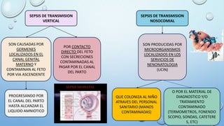Sepsis neonatal | PPTX