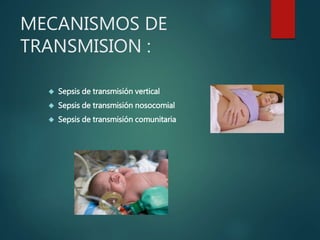 Sepsis neonatal temprana y tardia | PPTX
