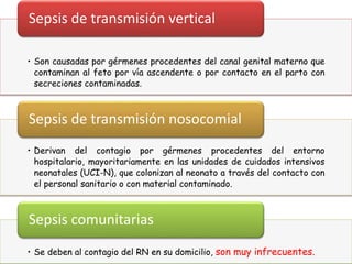 Sepsis neonatal | PPTX