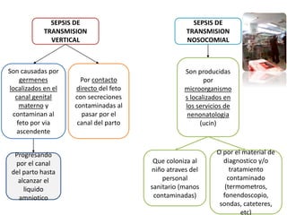 Sepsis neonatal | PPTX