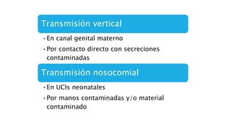 Sepsis neonatal | PPTX