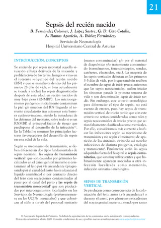 Sepsis neonatal | PDF