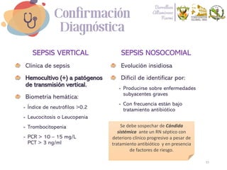 SEPSIS NEONATAL - Naomi Berrelleza A | PDF