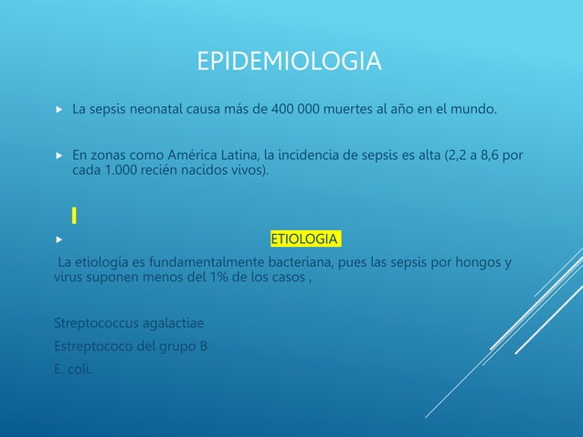 SEPSIS NEONATAL Y MENINGITIS NEONATAL 16 junio.pptx | Infectious ...