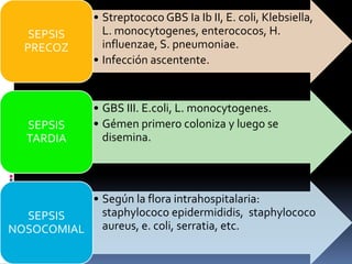 Sepsis neonatal expo parobamba | PPTX