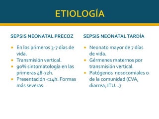 Sepsis neonatal final | PPTX