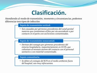 Sepsis neonatal | PPTX