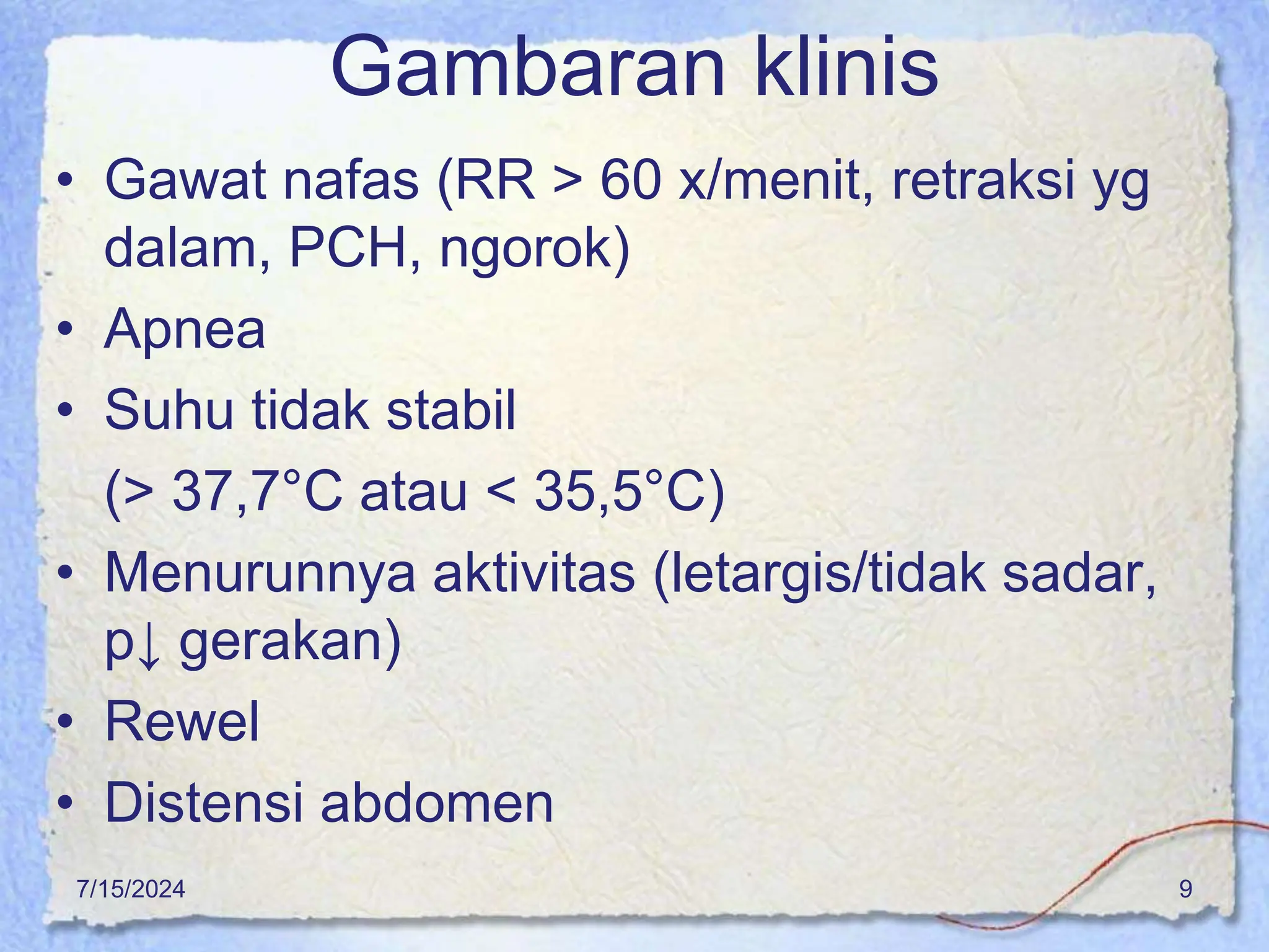 SEPSIS NEONATORUM Sepsis neonatorum adalah infeksi darah yang terjadi ...