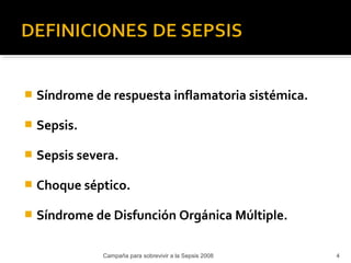 Sepsis obstetrica revisada | PPT