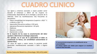 SEPSIS OBSTETRICA Y CLAVE AMARILLA.pptx