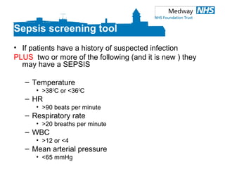 Sepsis - an over view | PPT